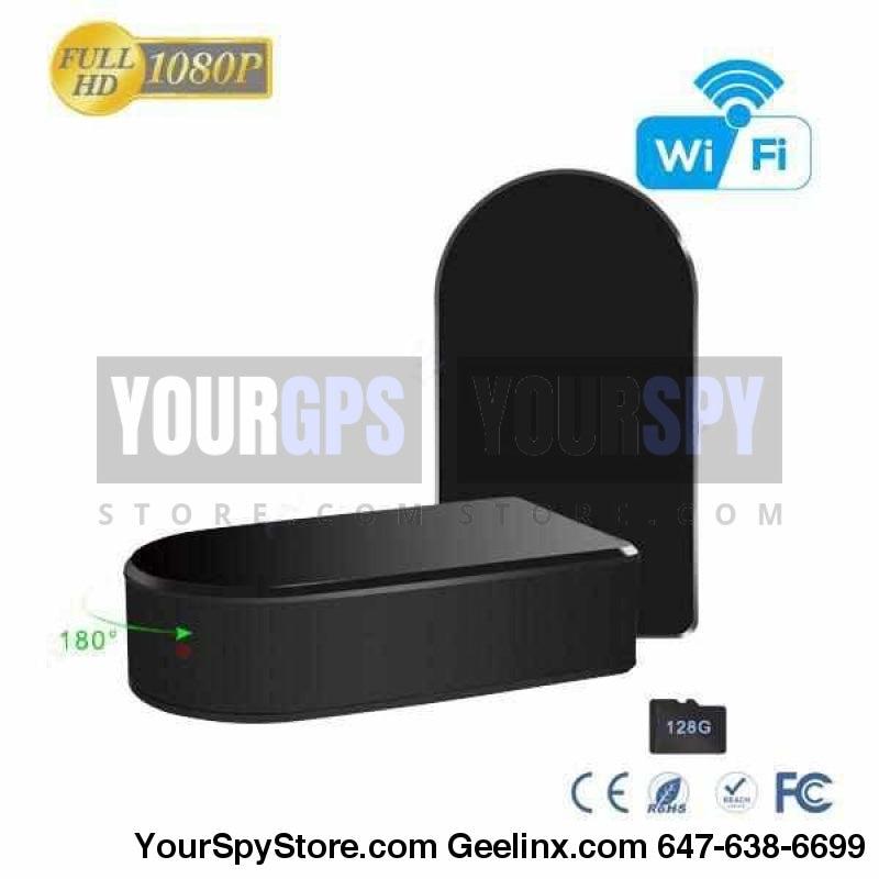 HD 1080P Wi-Fi Pro Hidden Camera Box PTZ Rotating 180 degrees