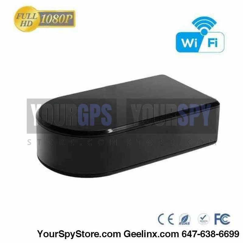 HD 1080P Wi-Fi Pro Hidden Camera Box PTZ Rotating 180 degrees